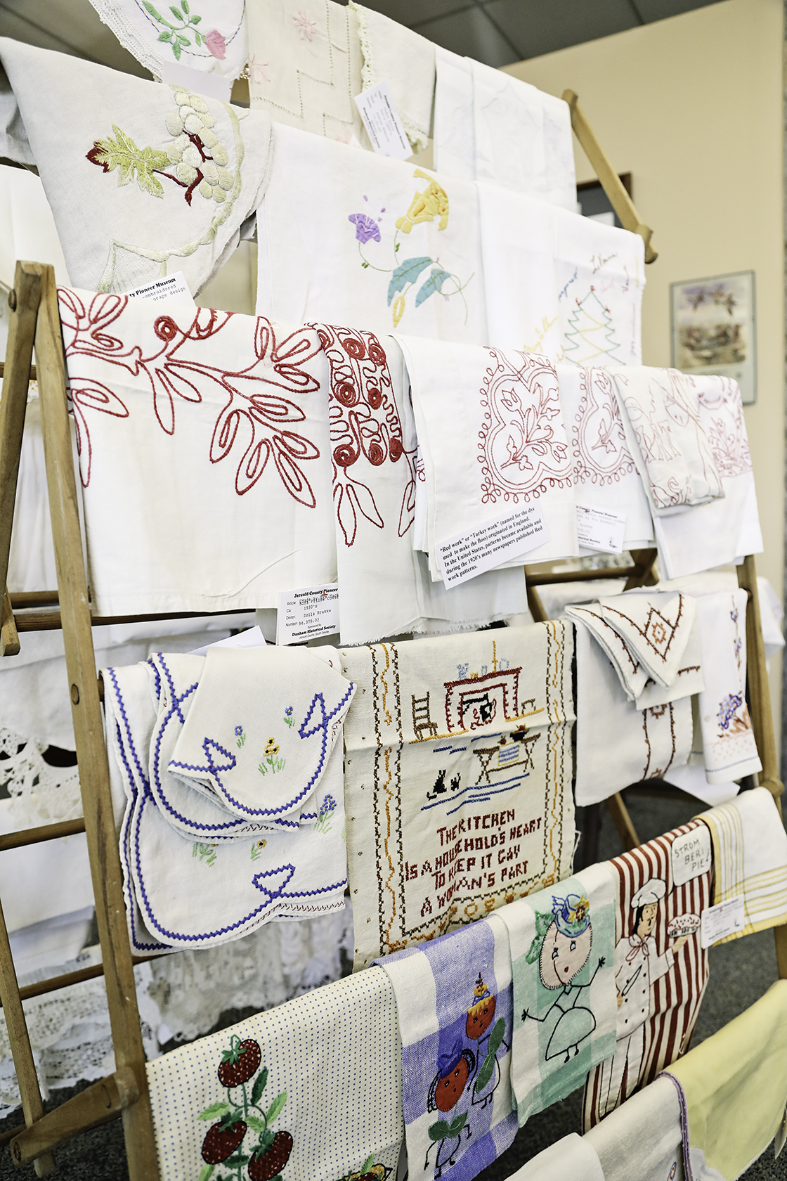 Jerauld Co. Pioneer Museum Rolls Out Vintage Linen Exhibit | True Dakotan