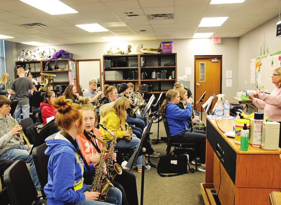 Music to Our Ears: MS/HS Band Prepares for Local Competitions | True ...