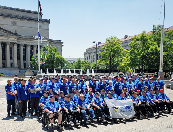 Local Veteran Serves “One Final Tour With Honor” on Midwest Honor ...