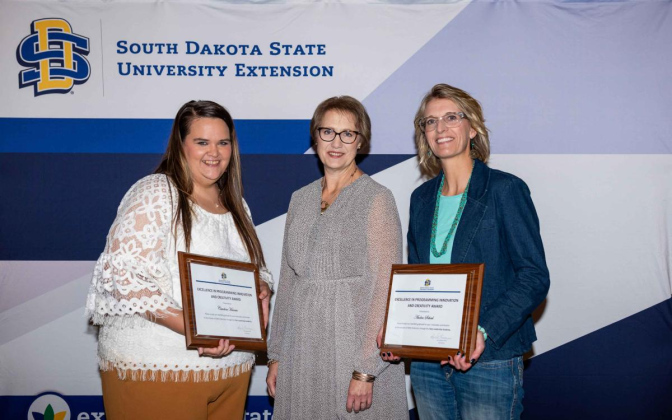 Scheel Among Honorees at SDSU Extension Staff and Faculty Awards ...